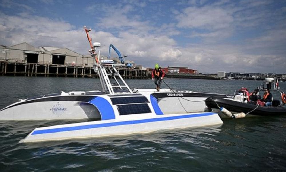 Puede "pensar" y navegar solo: así es el primer barco inteligente