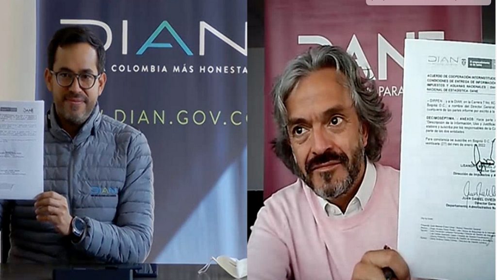 La Dian y el Dane hacen alianza para compartir datos estadísticos