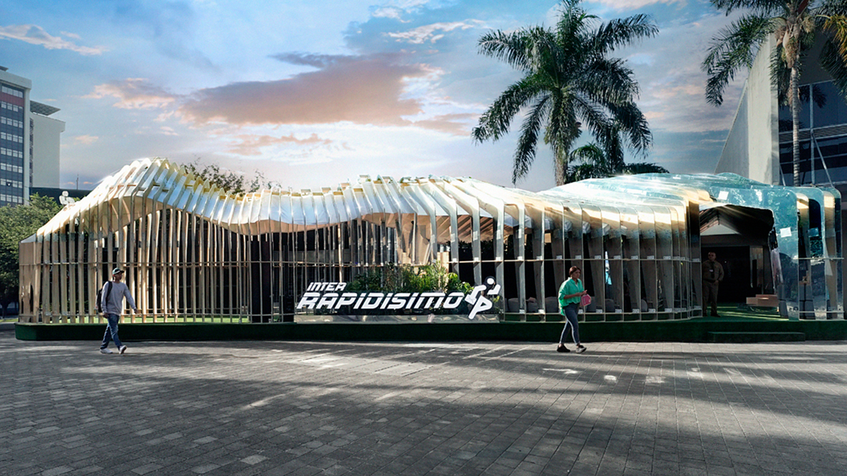 Una obra de arte, así catalogan el estand de Inter Rapidísimo que ...